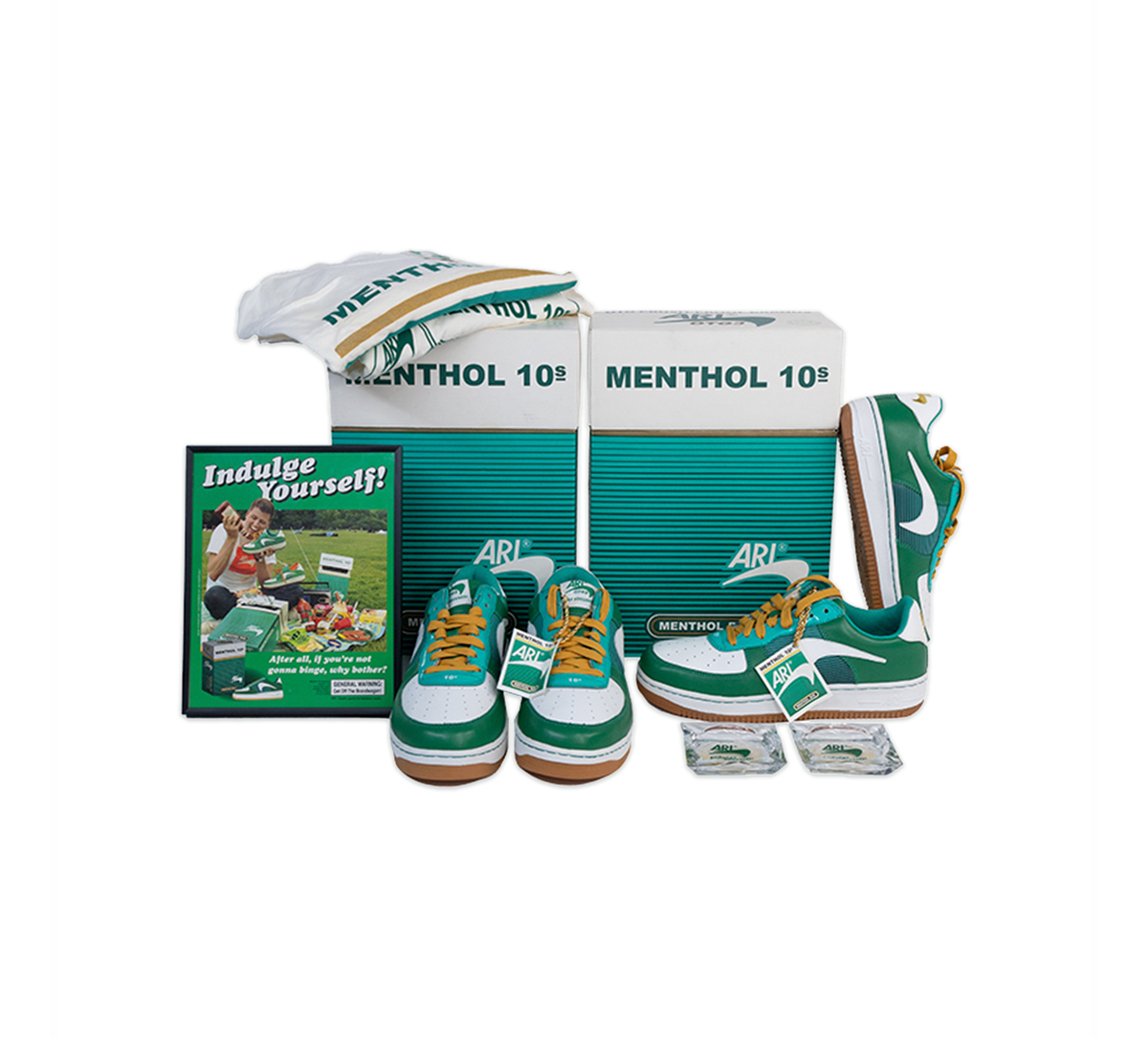 2x ARI Menthol 10s Sneakers + Extras - Timeless.investments